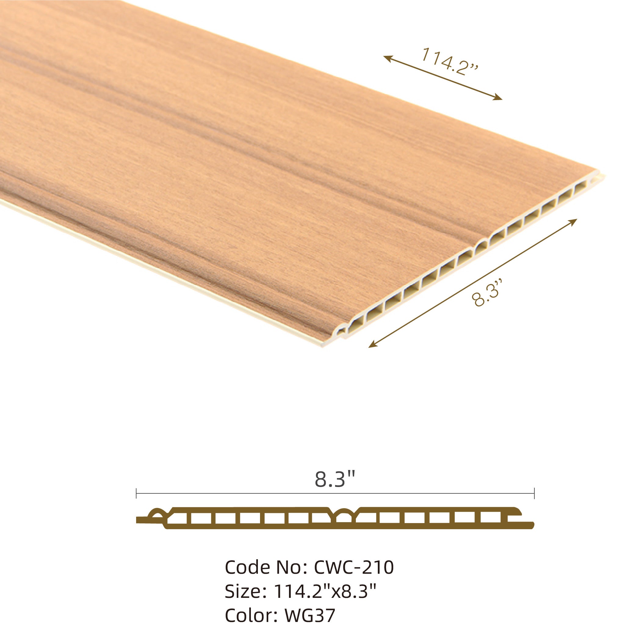Interior Panel CWC-210 WG37 – Omega Kitchens & Decor