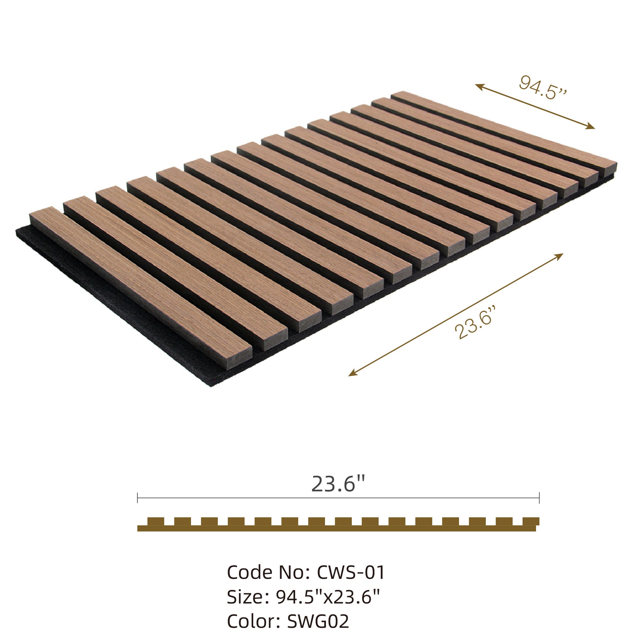 Interior Panel NEW - CWS-01 SWG 02 Charcoal Chestnut – Omega Kitchens ...